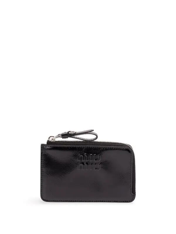 Miu Miu Leather Pouch Card Holder
