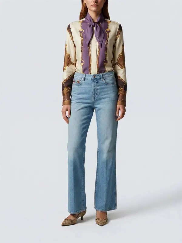 Gucci Golden Equestrian` Shirt