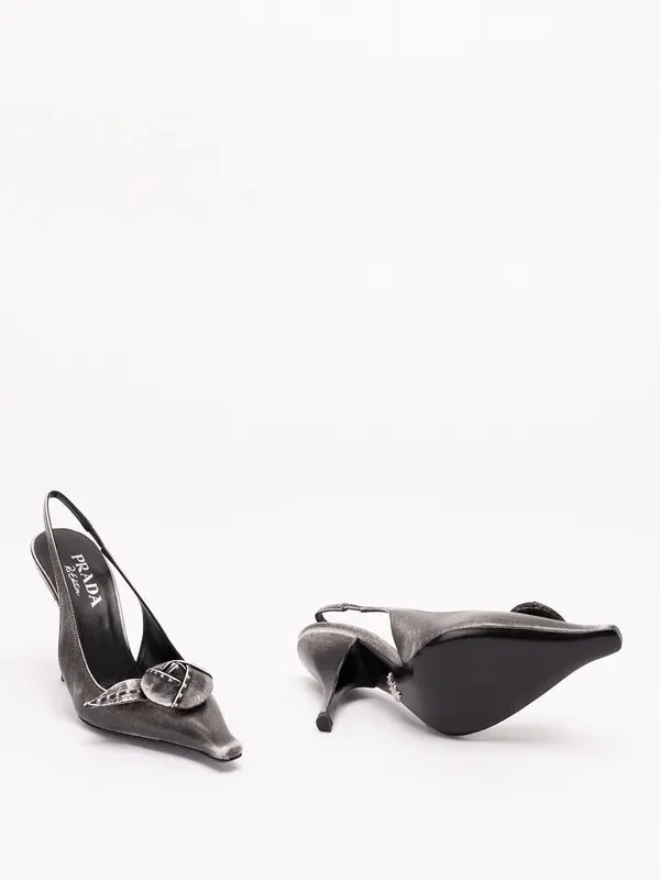 Prada Leather Slingback Pumps