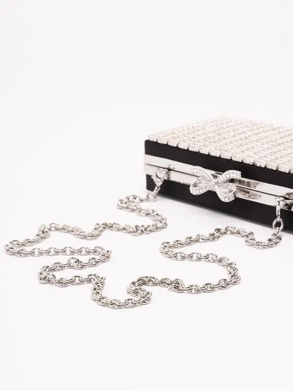 SELF-PORTRAIT Chainmail Clutch Bag