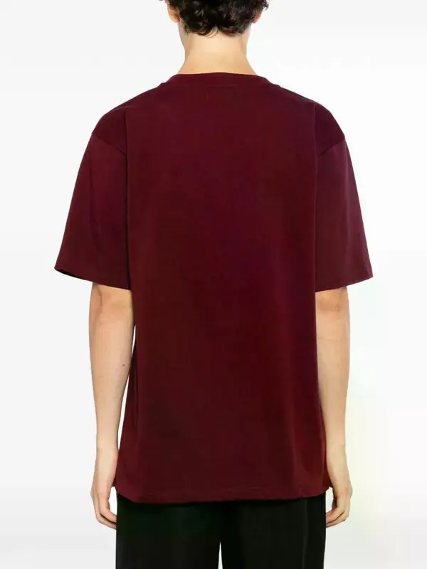 AGNES B. Logo-embroidered T-shirt