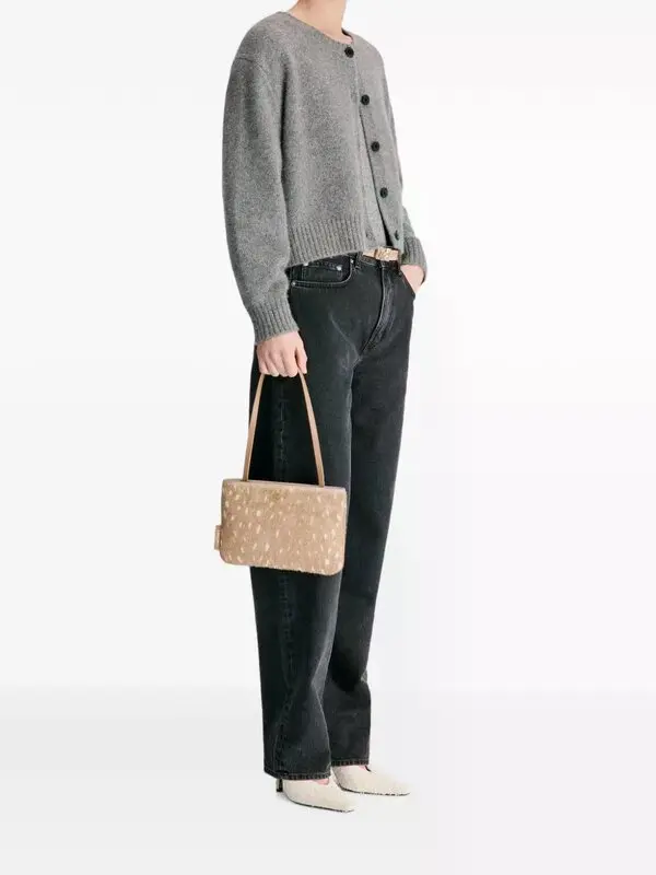 Loulou De Saison Remus Ribbed-knit Cropped Cardigan
