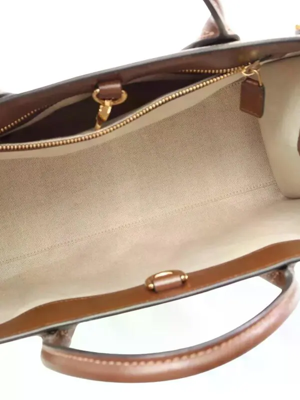 Gucci 2000-2015 Small Gg Supreme Interlocking G Tote Satchel