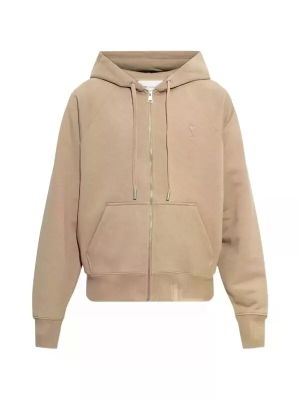 AMI Paris Zip-up Hoodie