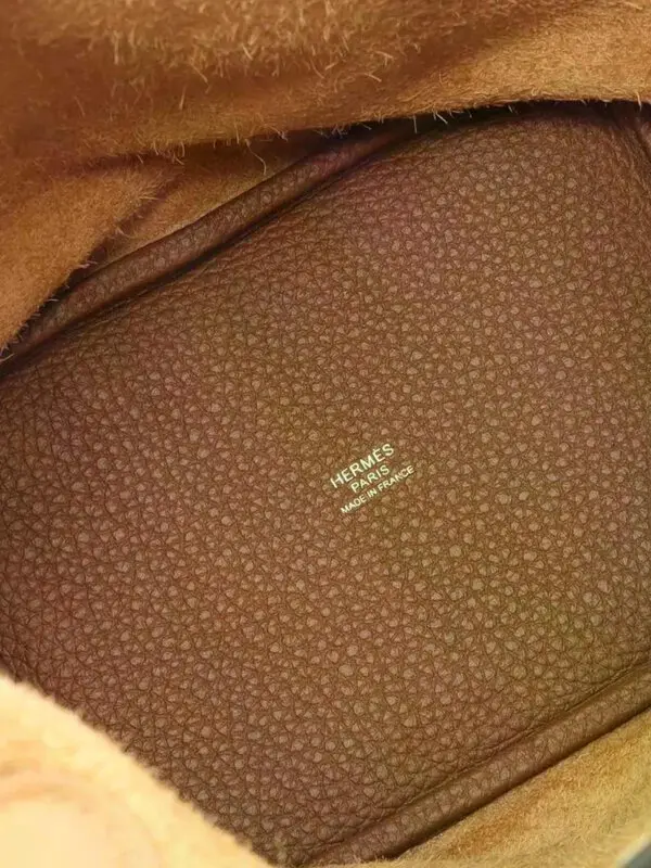 Hermès Clemence And Swift Picotin Lock 18 Eclat Handbag - Brown