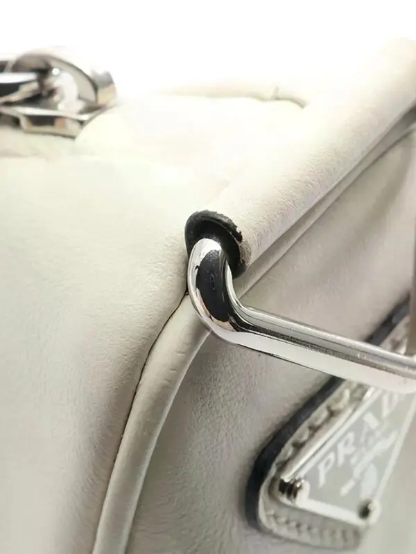 Prada 2013-2026 Glace Lux Triangle Crossbody Bag
