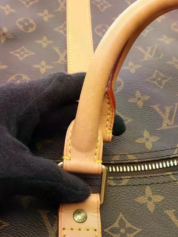 LOUIS VUITTON 1996 Monogram Keepall 55 Travel Bag