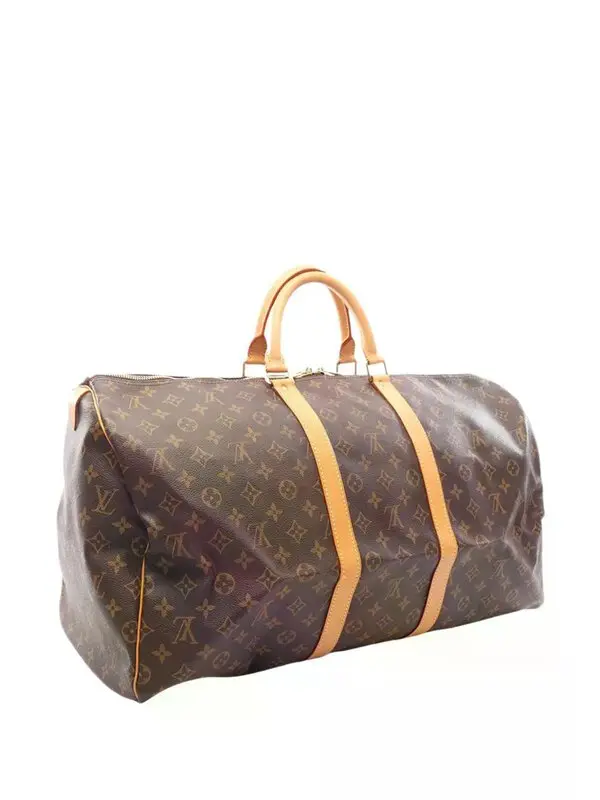 LOUIS VUITTON 1996 Monogram Keepall 55 Travel Bag