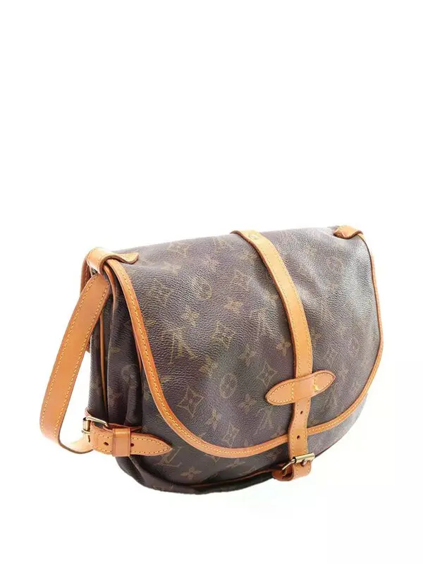 LOUIS VUITTON 1992 Monogram Saumur 30 Crossbody Bag