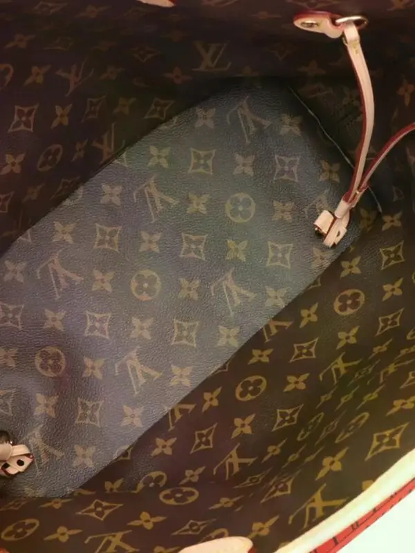 LOUIS VUITTON 2021-2026 Monogram Neverfull Bandouliere Inside Out Mm Satchel