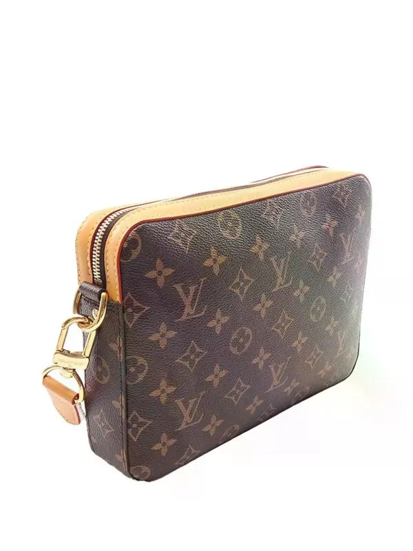 LOUIS VUITTON Nigo Monogram Trio Messenger Crossbody Bag - Brown