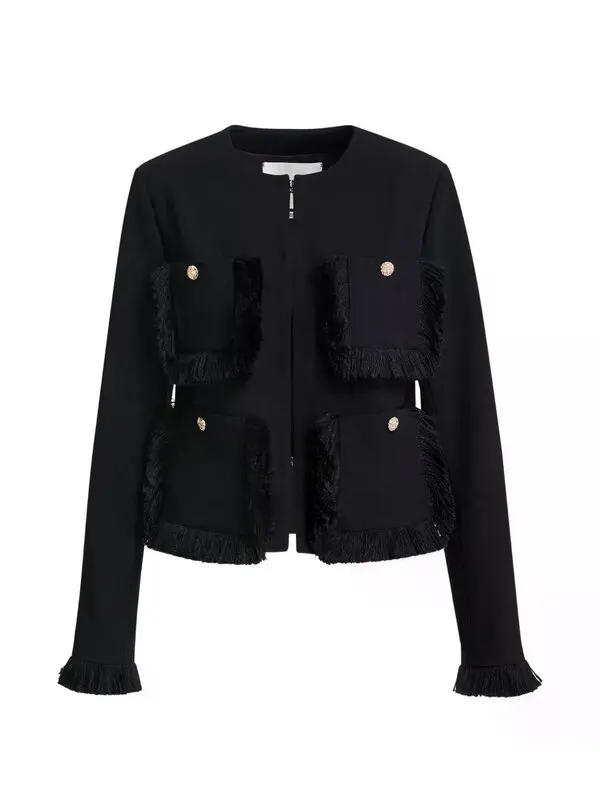 Essentiel Antwerp Kinetic Fringed Jacket
