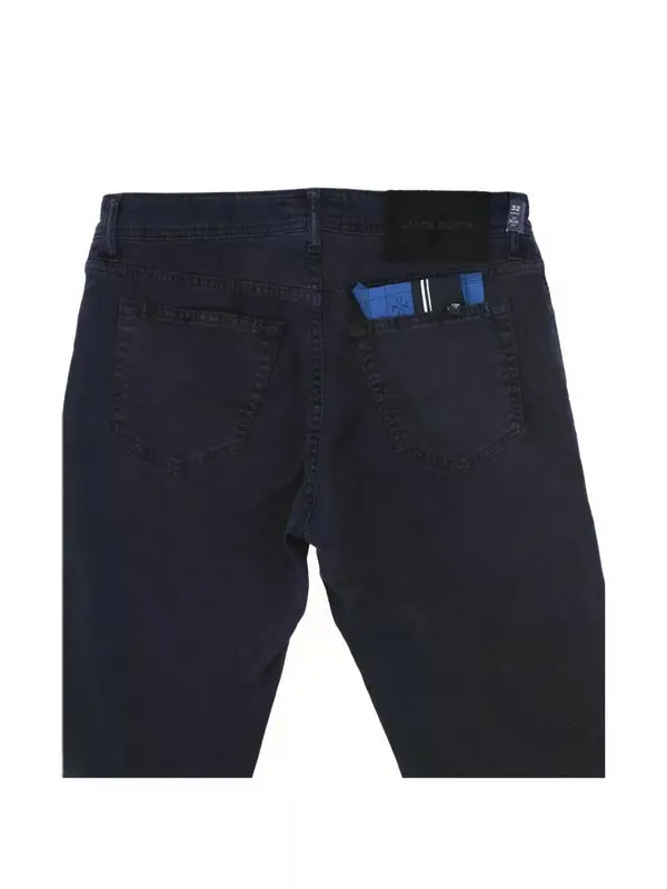 Jacob Cohen Logo-patch Five-pocket Trousers