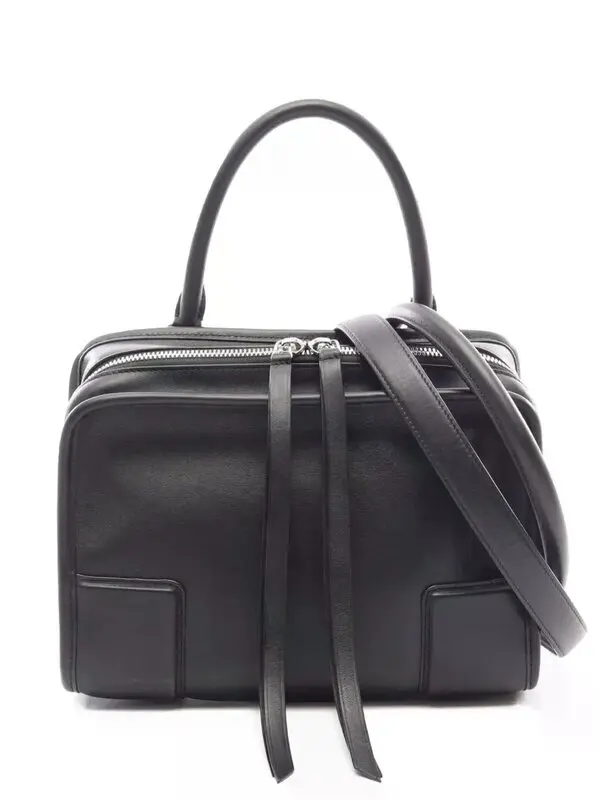 Loewe 2010-2026 Small Leather Amazona 180 Satchel