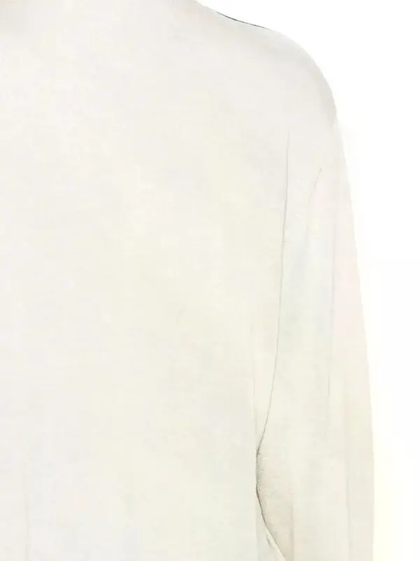 Soft Goat Crew-neck Drop-shoulder Sweater