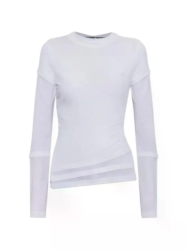 Alexander Wang Layered Long-sleeve T-shirt - White