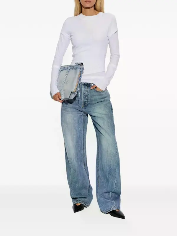 Alexander Wang Layered Long-sleeve T-shirt - White
