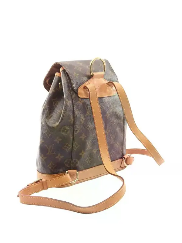 LOUIS VUITTON 2001 Monogram Montsouris Mm Backpack