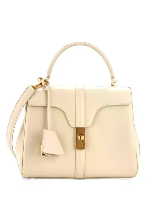 Celine Smooth Calfskin Small Satchel Top Handle Bag