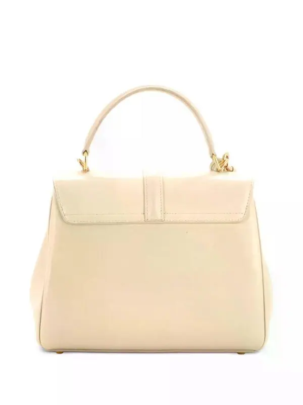 Celine Smooth Calfskin Small Satchel Top Handle Bag - Neutrals