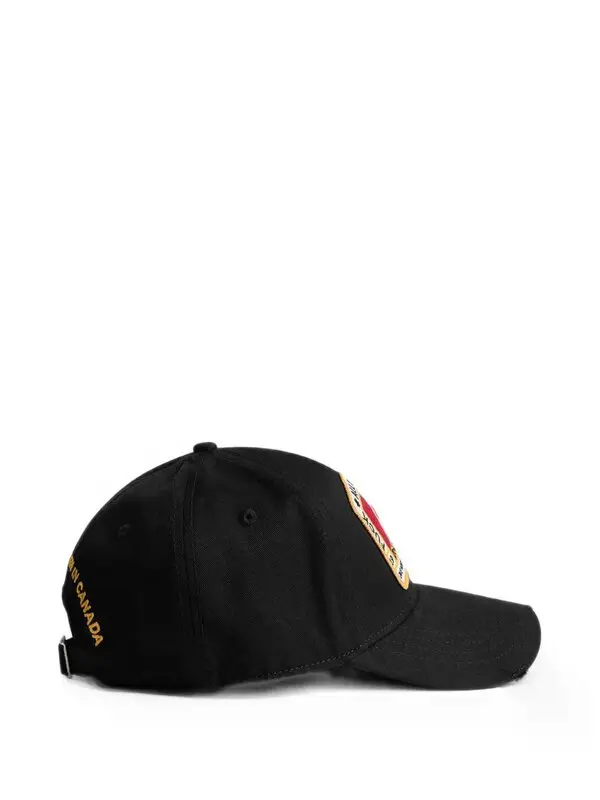 Dsquared2 Distressed Logo-patch Baseball Cap