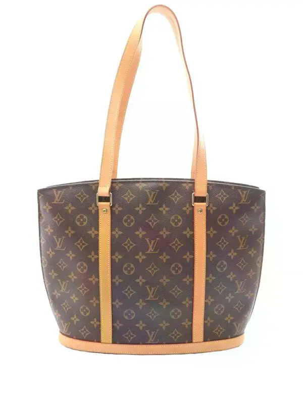 LOUIS VUITTON 2004 Monogram Babylone Tote Bag - Brown