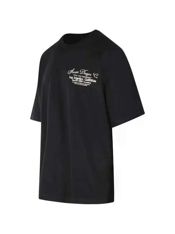 Amiri Dreamers Chain Cotton T-shirt - Black