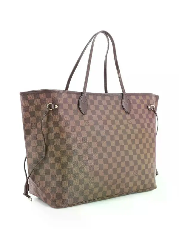 LOUIS VUITTON Neverfull Damier Gm Tote Bag - Brown