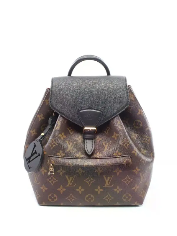 LOUIS VUITTON 2020 Monogram Montsouris Pm Backpack - Brown