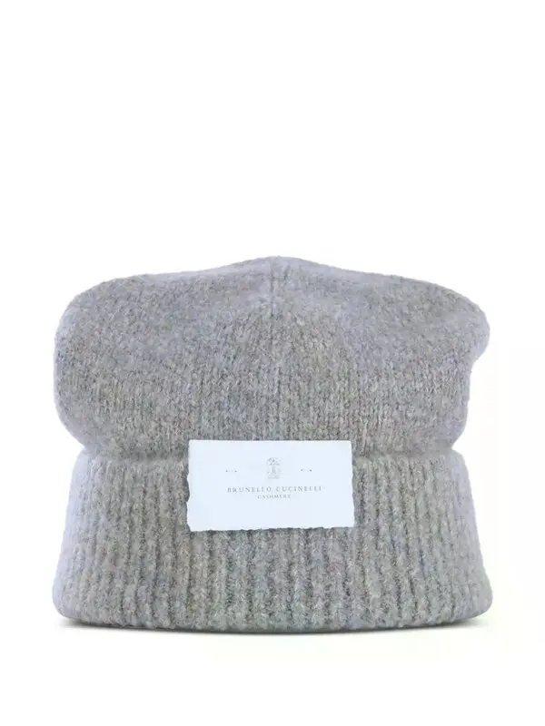 Brunello Cucinelli Ribbed-knit Beanie Hat