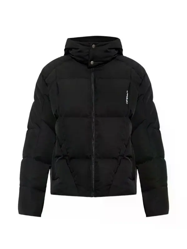 Off-White Jacket With Logo - Black