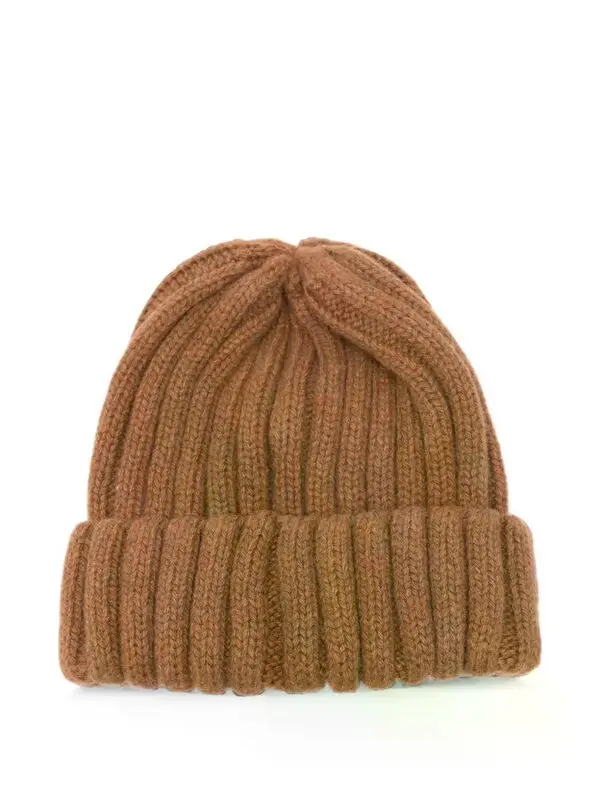 Borsalino Hill Ribbed-knit Beanie Hat