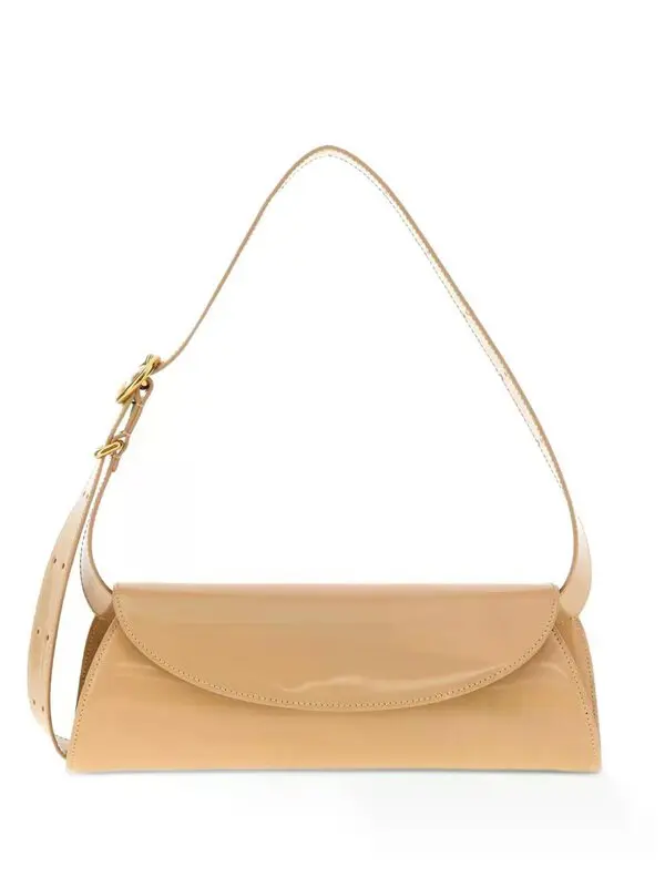 JIL SANDER Small Cannolo Shoulder Bag - Neutrals