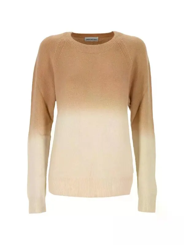 IRREPLACEABLE Ombré Raglan-sleeve Sweater