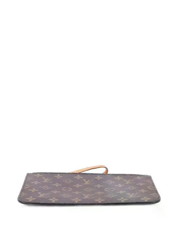 LOUIS VUITTON Neverfull Pochette Monogram Canvas Large Pouch