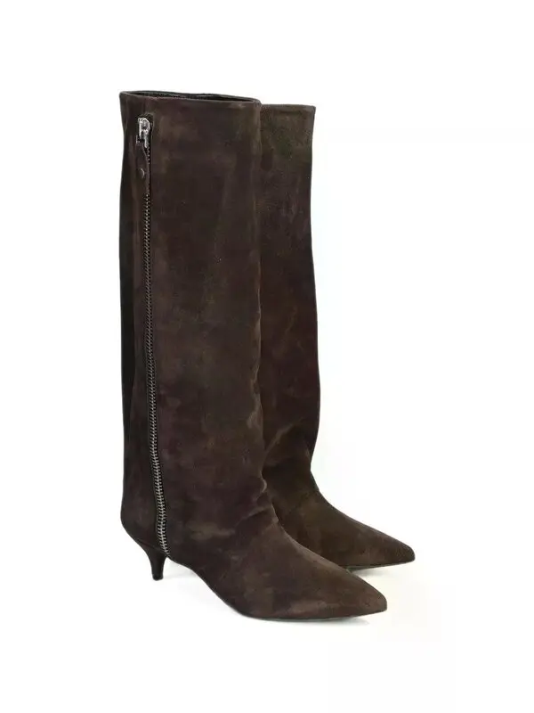 ALCHIMIA Pointed-toe Zip-detail Boots