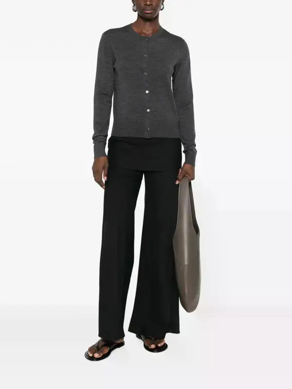 ELEH Button-up Wool Cardigan