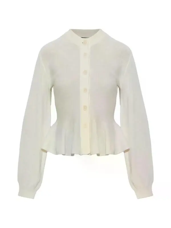 ROTATE BY BIRGER CHRISTENSEN Sculptured Knit Cardigan
