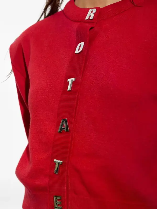 ROTATE BY BIRGER CHRISTENSEN Firm-knit Cardigan