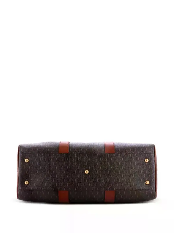 Saint Laurent Le Monogramme Coated Canvas And Leather Duffle Bag