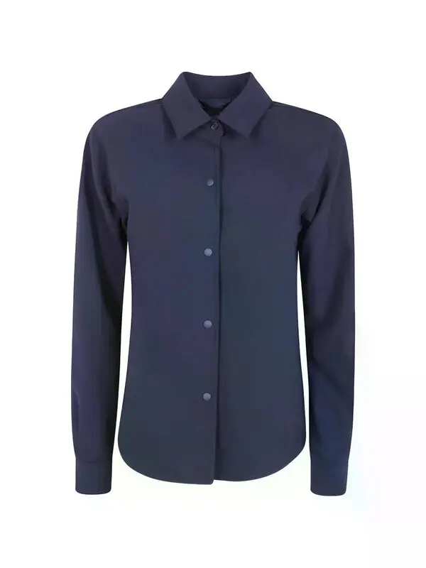 Aspesi Glue Press-stud Long-sleeve Shirt