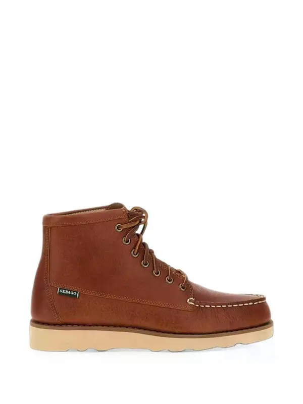 SEBAGO Tumb Moc-toe Lace-up Boots