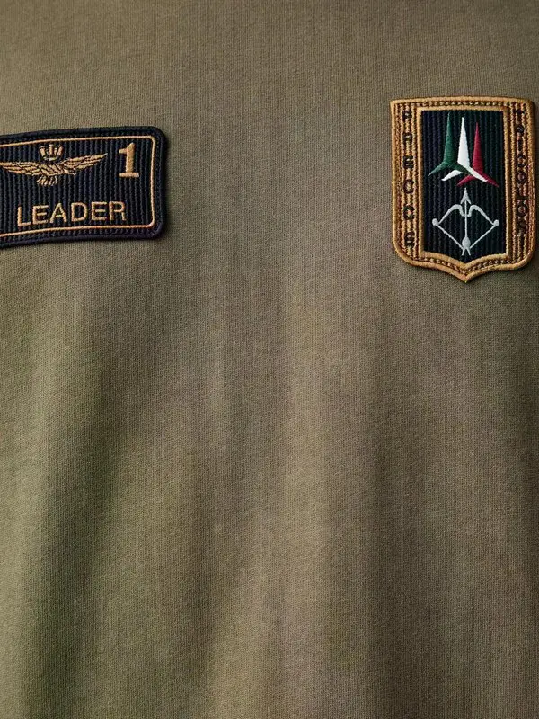 AERONAUTICA MILITARE Patch-detail Long-sleeve T-shirt