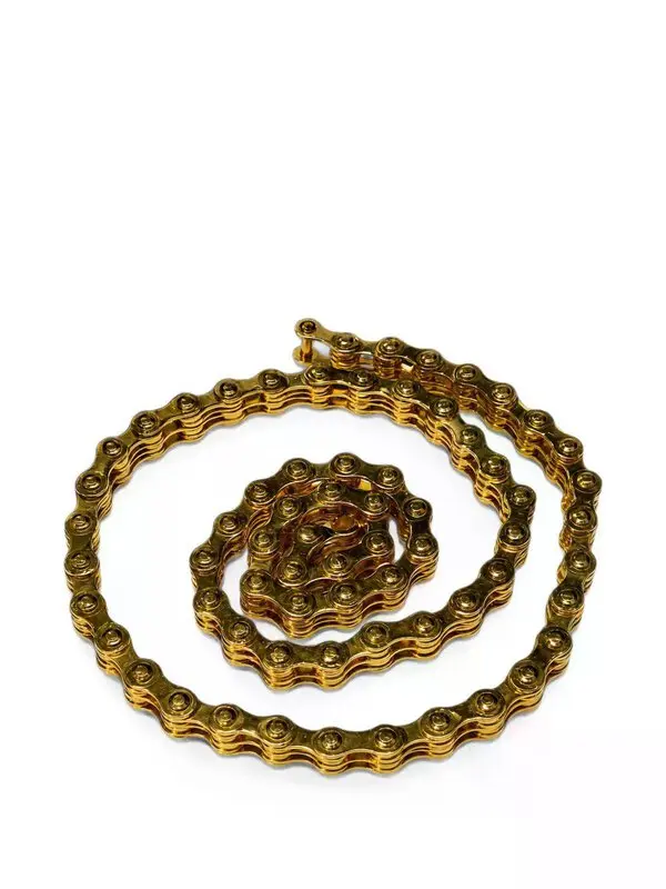 Dior 2000 Industrial Multi-row Bicycle Chain Necklace