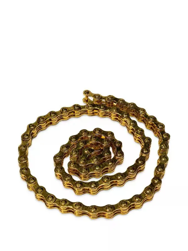 Dior 2000 Industrial Multi-row Bicycle Chain Necklace