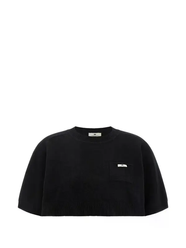 Elisabetta Franchi Wool And Cashmere Top