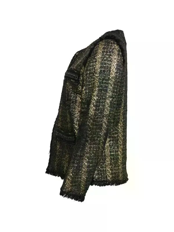Sandro Metallic Tweed Blazer