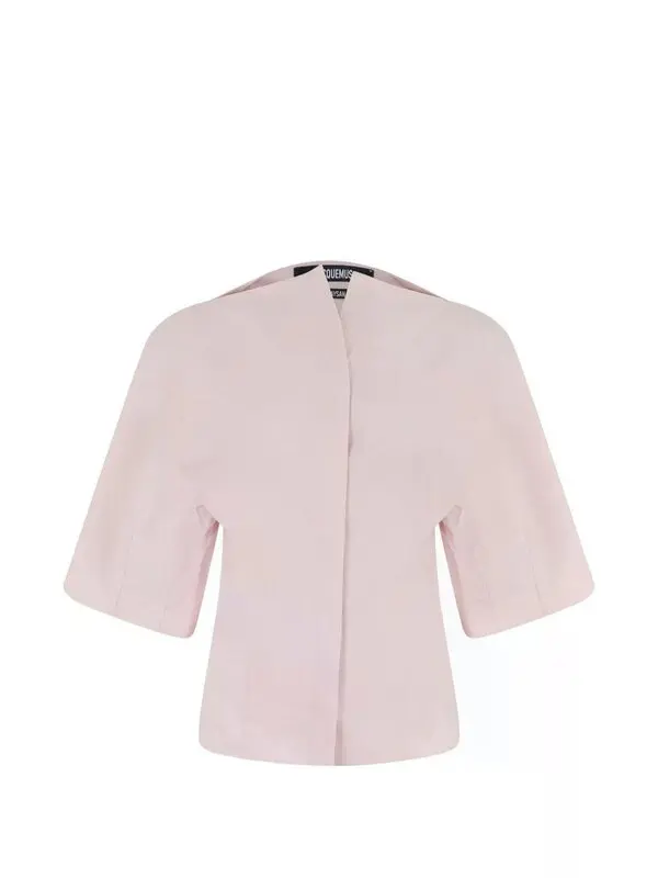 Jacquemus Wide-sleeve Concealed-fastening Shirt