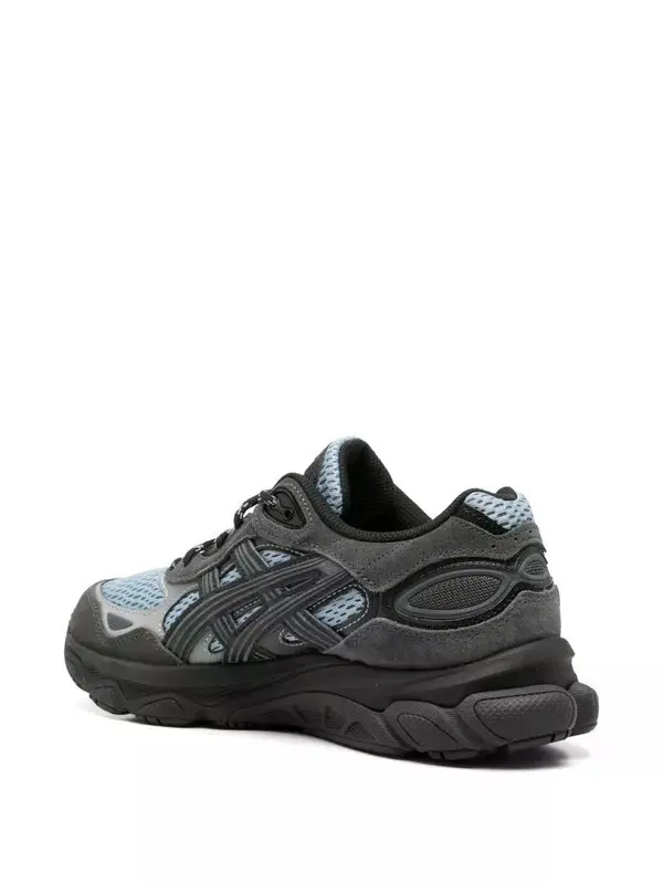 Asics Panelled Lace-up Sneakers - Blue