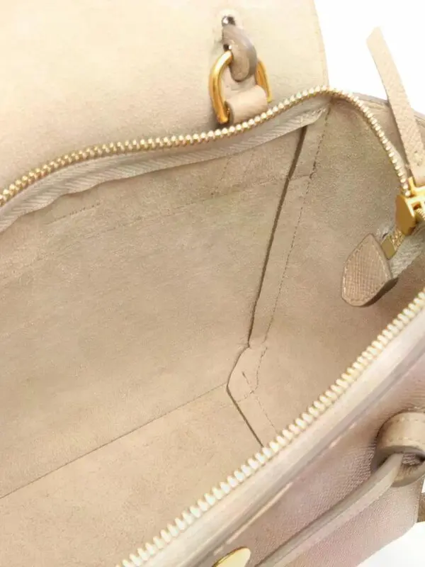 Celine 2000-2026 Nano Grained Calfskin Belt Bag Satchel